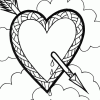 Heart Coloring Pages - The Coloring Barn